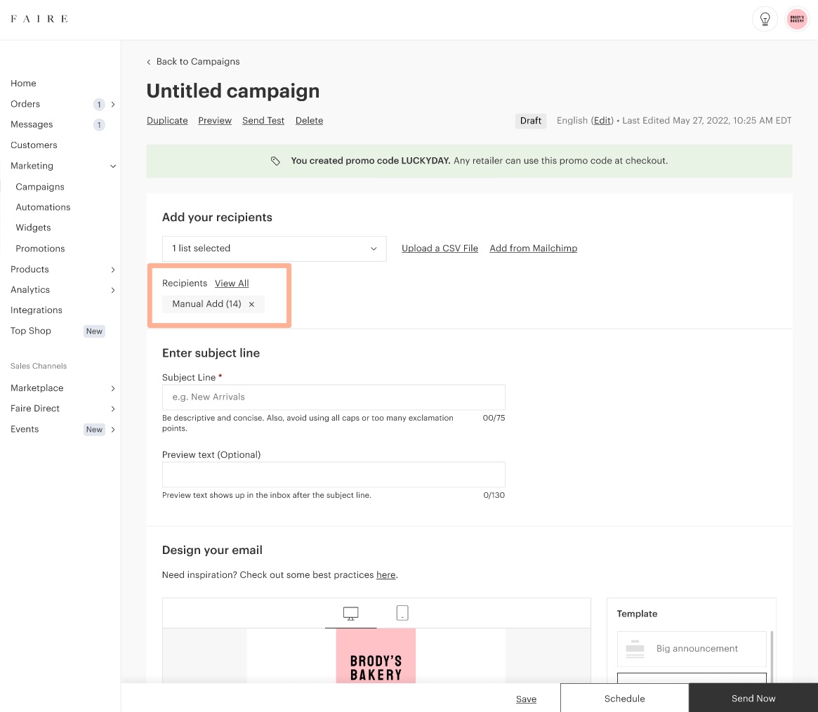 Faire — Help Center