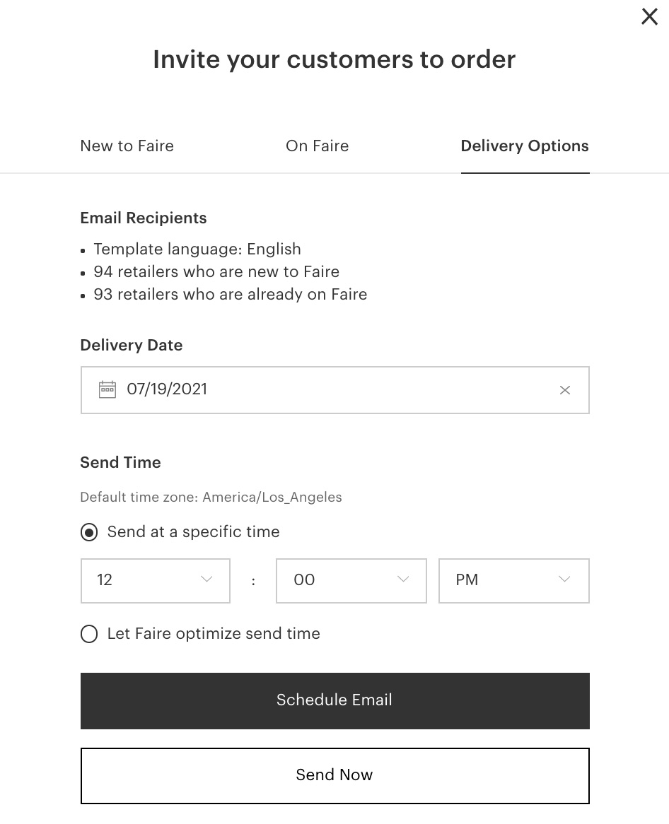 Faire — Help Center